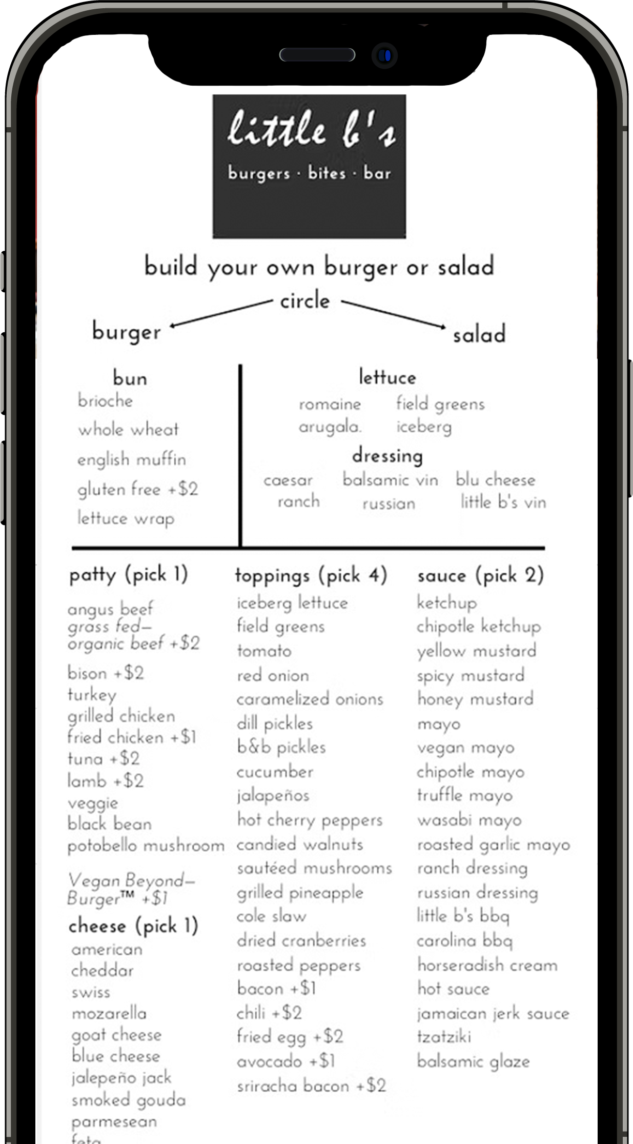 Local Burgers & Tasty Food in Tarrytown, NY | little b’s